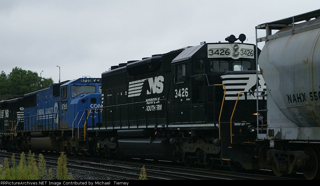 NS 19G with ALL EMD power SD70M-2 2660, GP40-2 3030, SD60I 6725 , and SD40-2 3426